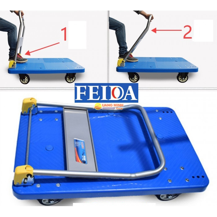Xe đẩy hàng Feida FD150 | Chợ Lớn JSC